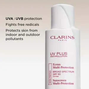 Clarins Uv Plus Anti-pollution Face Sunscreen - Neutral