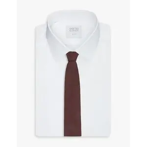 Eton Textured Woven Silk Tie