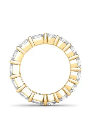 HAUTECARAT Lab-created Diamond Eternity Ring - 18k Yellow Gold