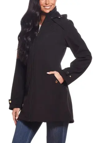 Gallery Water Resistant Hooded Jacket