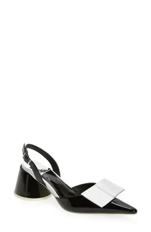 Jeffrey Campbell Kari Pointed Toe Slingback Pump
