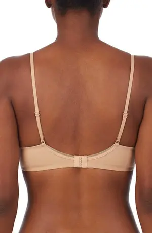 ON GOSSAMER Cabana Cotton Blend Convertible Underwire Bra - Champagne