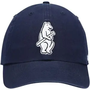 '47 Chicago Cubs 1914 Logo Cooperstown Collection Clean Up Adjustable Cap - Navy