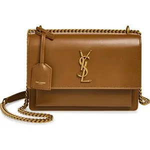 Saint Laurent Medium Sunset Shoulder Bag - Fox
