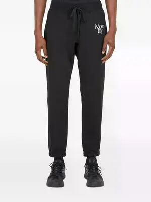 MORE JOY Logo-embroidered Track Pants