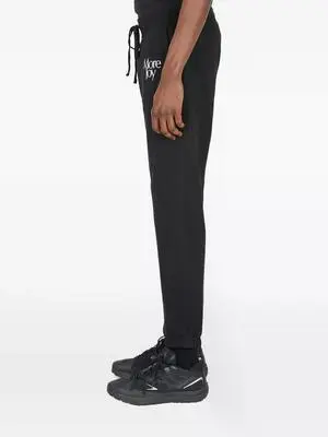 MORE JOY Logo-embroidered Track Pants