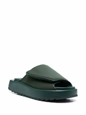 GIABORGHINI Gia 1 Touch-strap Sandals - Green