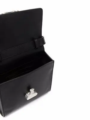 1017 Alyx 9sm Rollercoaster-Buckle Shoulder Bag In Black - 32% Off