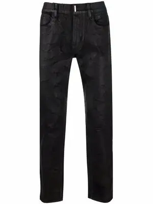 Givenchy Distressed-effect Slim-fit Jeans