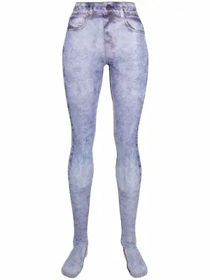 DIESEL® Trompe L'oeil-effect Leggings