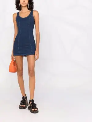 DIESEL® Sleeveless Denim Mini Dress