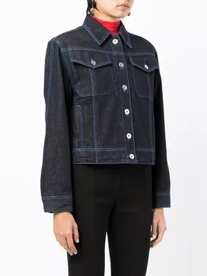 FERRAGAMO Cropped Denim Jacket