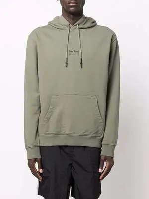 Tom Wood Logo-print Hoodie