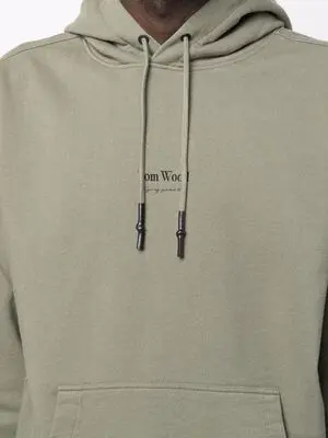 Tom Wood Logo-print Hoodie