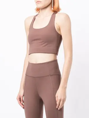 GIRLFRIEND COLLECTIVE Paloma Sports Bra - Brown