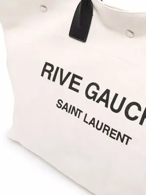 Saint Laurent Maxi Rive Gauche Tote Bag