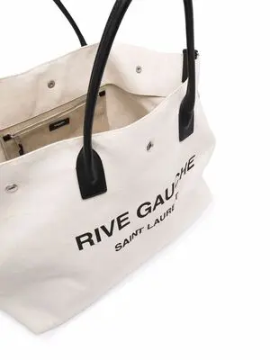 Saint Laurent Maxi Rive Gauche Tote Bag