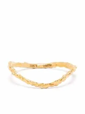 ALIGHIERI Plated Inferno Bangle - Gold