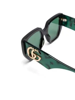 Gucci Oversized Sunglasses - Black