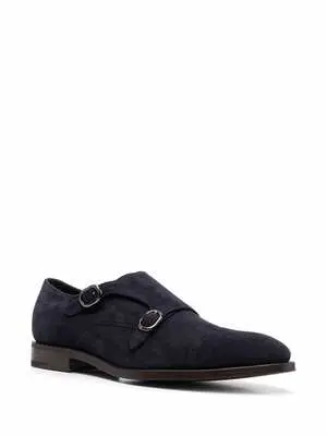 HENDERSON BARACCO Side-buckle Monk Shoes - Blue