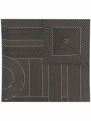 TOTEME Logo-embroidered Silk Scarf