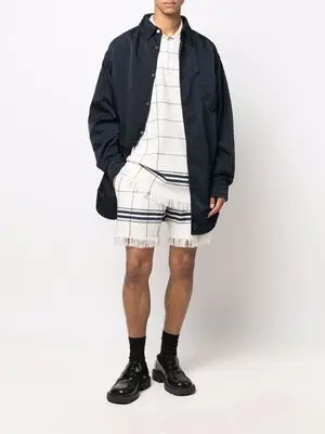 MAISON MARGIELA Striped Polo Shirt