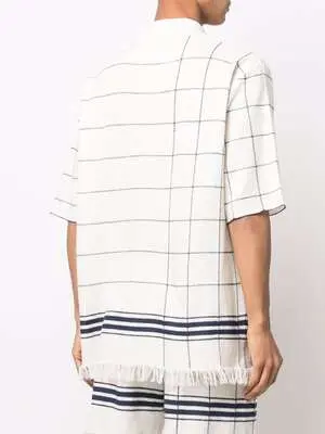 MAISON MARGIELA Striped Polo Shirt