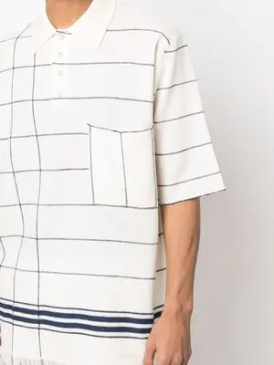 MAISON MARGIELA Striped Polo Shirt