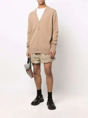 MAISON MARGIELA V-neck Cardigan - Brown