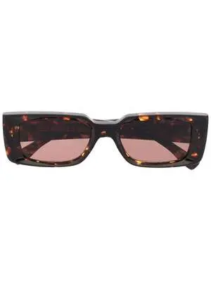 CUTLER & GROSS Rectangle Frame Sunglasses