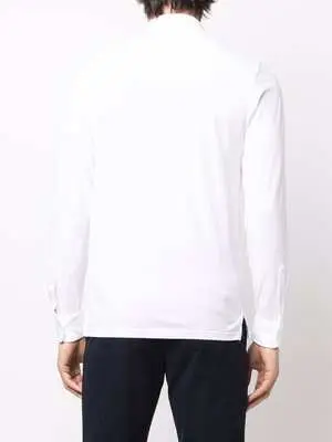Fedeli Cutaway-collar Cotton Shirt