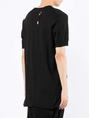 Boris Bidjan Saberi Raw-cut Hem Cotton T-shirt