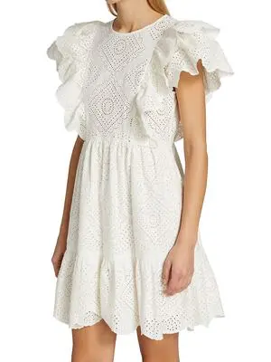 Sea Vienne Cotton Tunic-style Minidress