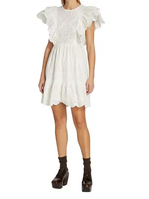 Sea Vienne Cotton Tunic-style Minidress