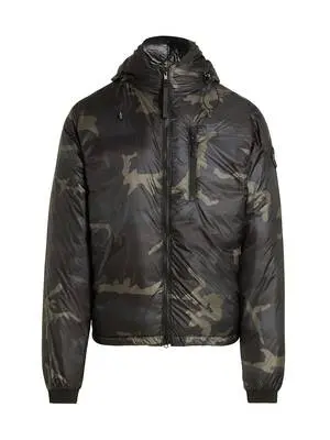 Canada Goose Men's Lodge Camouflage Down Hooded Jacket - Black  - Black