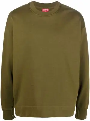 Camper Crew-neck Organic Cotton Sweatshirt