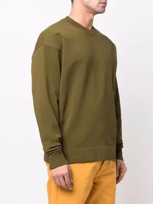 Camper Crew-neck Organic Cotton Sweatshirt