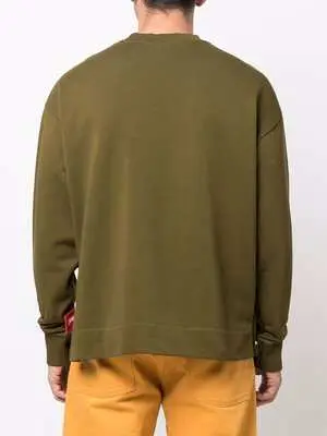 Camper Crew-neck Organic Cotton Sweatshirt