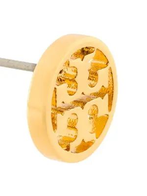 Tory Burch Miller Logo Stud Earrings