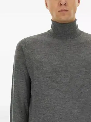 Brunello Cucinelli Turtleneck Long Sleeve Sweater - Grey