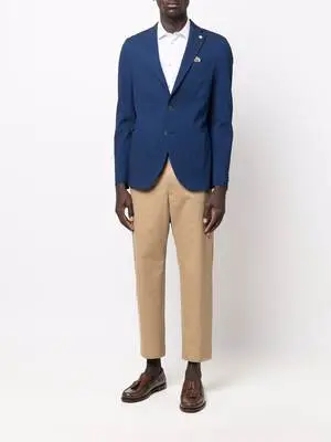 MANUEL RITZ Notched-lapel Single-breasted Blazer