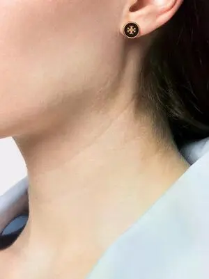Tory Burch Kira Enamel Stud Earrings