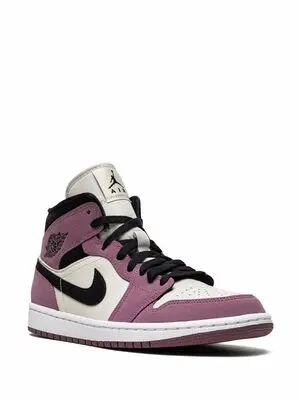 JORDAN Air 1 Mid Se Sneakers - Purple