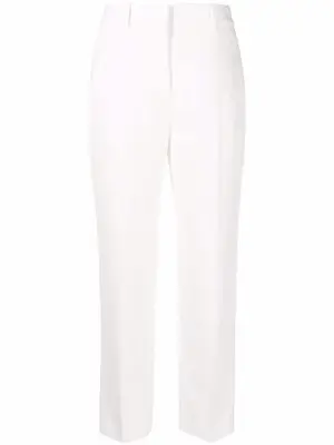 Ermanno Scervino Straight-leg Trousers - White