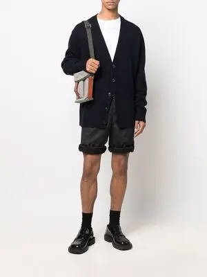 MAISON MARGIELA Oversized Knit Cardigan - Blue
