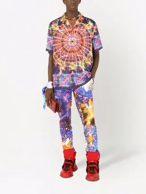Dolce & Gabbana Luminaire-print Trousers