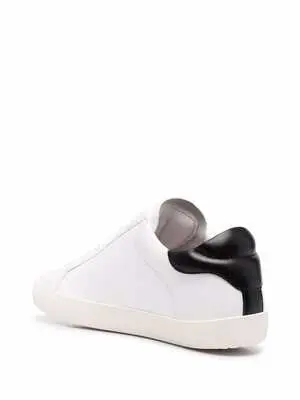 Moschino Leather Heart Patch Sneakers