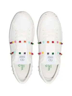 Valentino Garavani Open For A Change Leather Sneakers