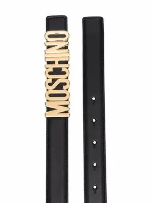 Moschino Buckle Belt - Black