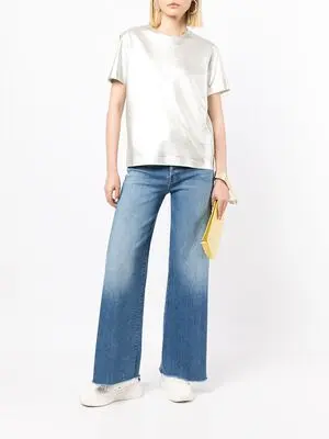 Stella McCartney 2001 Logo Metallic T-shirt
